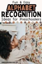 Alphabet and Letter Recognition Activities for Preschoolers