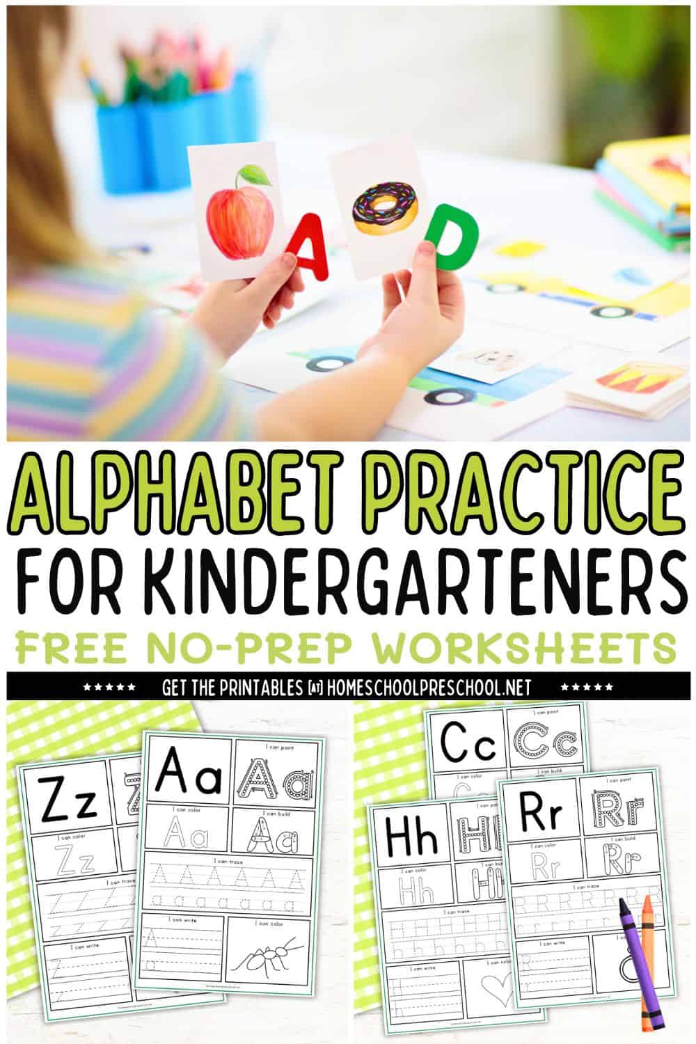 How to Teach Letters to Kindergarteners | Free Alphabet Printables