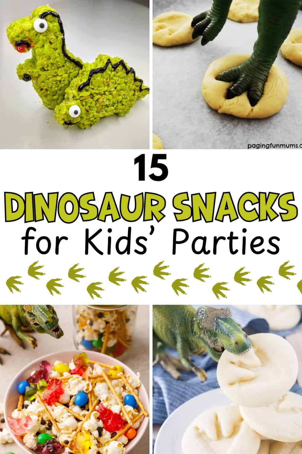 Snacks for Dinosaur Birthday Party Kids Will Love