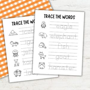 Nature Alphabet Printable for Preschool Learners
