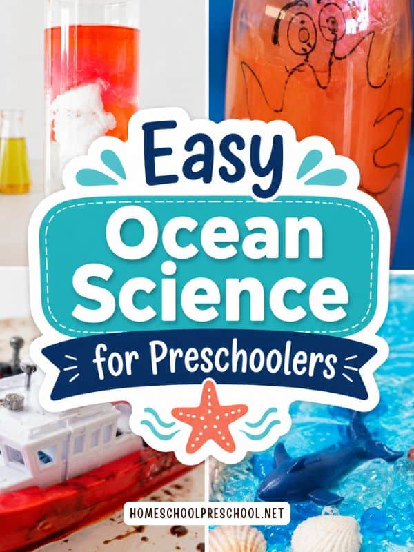 Easy Ocean Science Experiments for Preschoolers