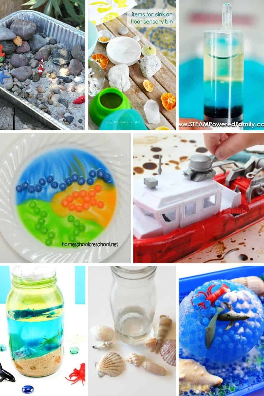 Easy Ocean Science Experiments for Preschoolers