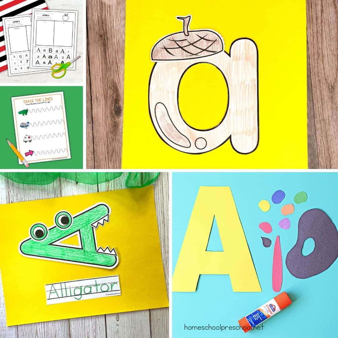 Preschool Letter A Activities for Early Learners