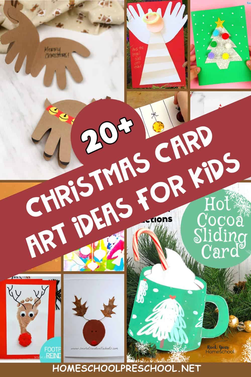 Christmas Cards Kids Can Make This Holiday Season