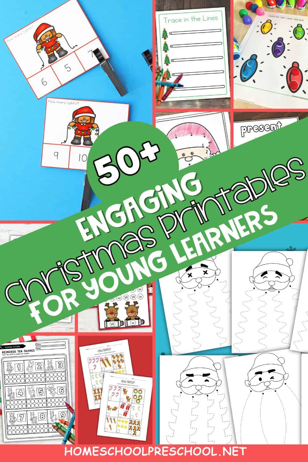 Preschool Christmas Printables for Your Lesson Plans