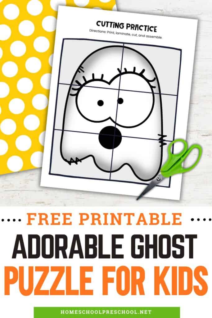 Free Halloween Scissor Skills Worksheets for Preschool