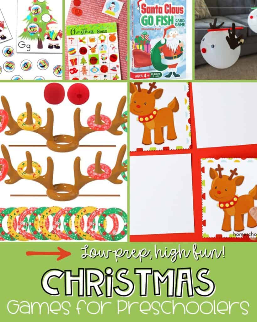 25+ Christmas Games for Preschoolers That Make Learning Fun