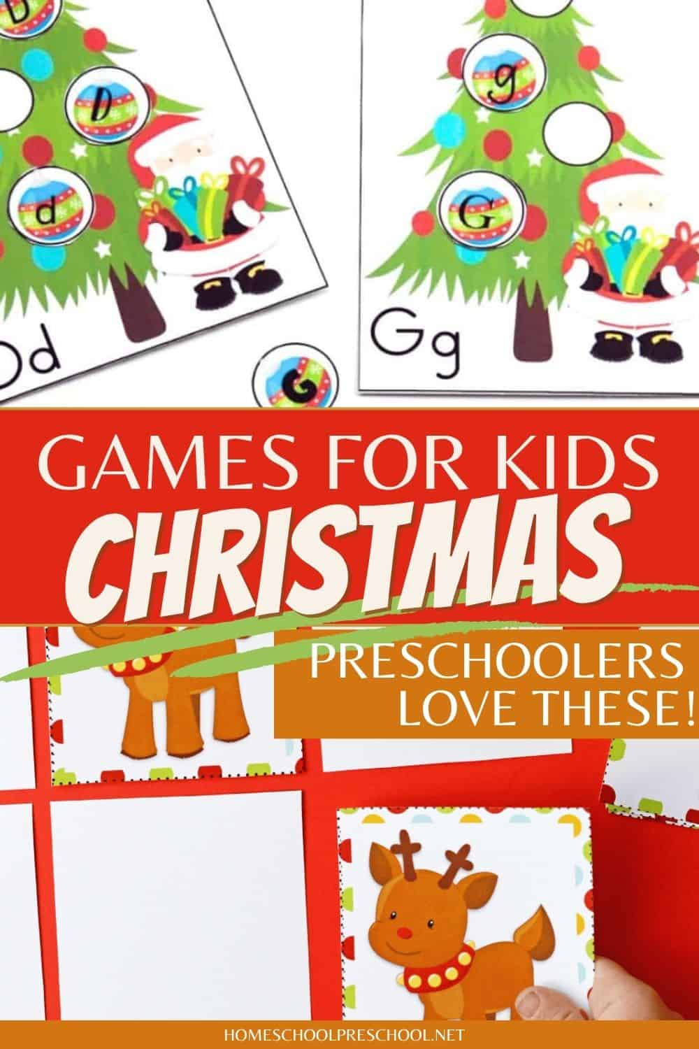 25+ Christmas Games for Preschoolers That Make Learning Fun