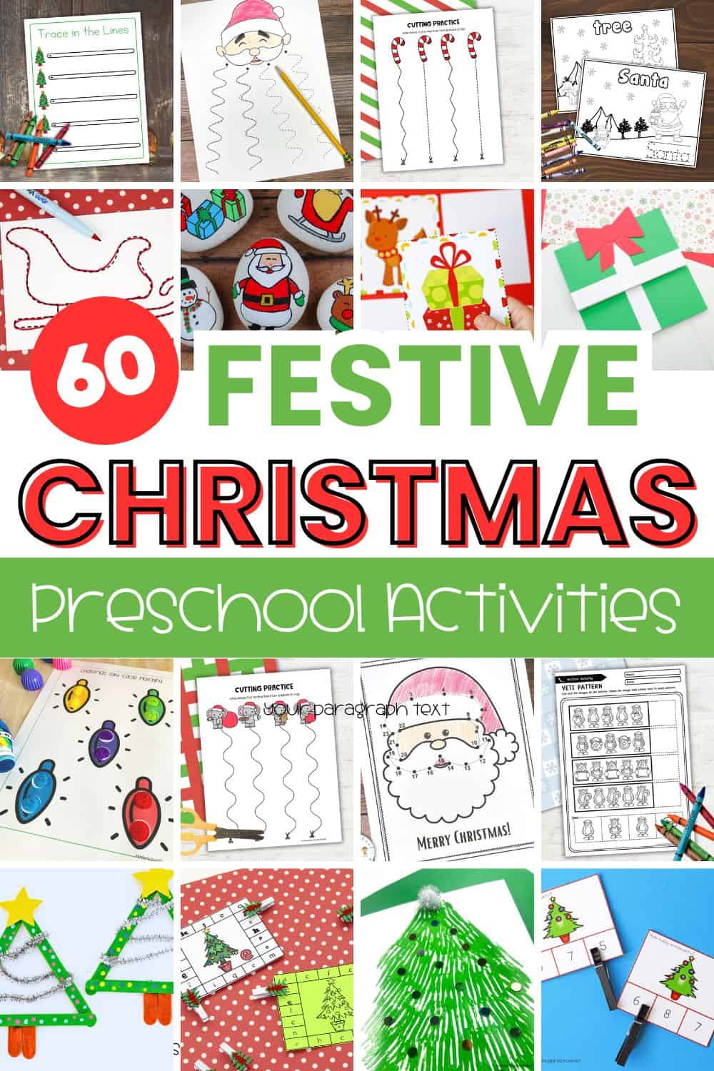 Christmas Activities for Preschoolers (Low-Prep Learning Ideas)