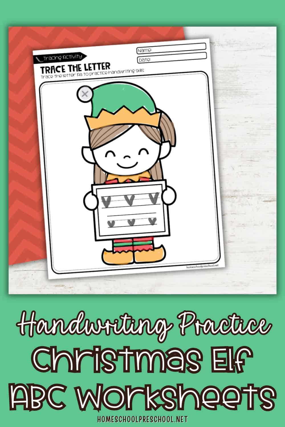 Christmas ABC Writing Practice for the Holidays