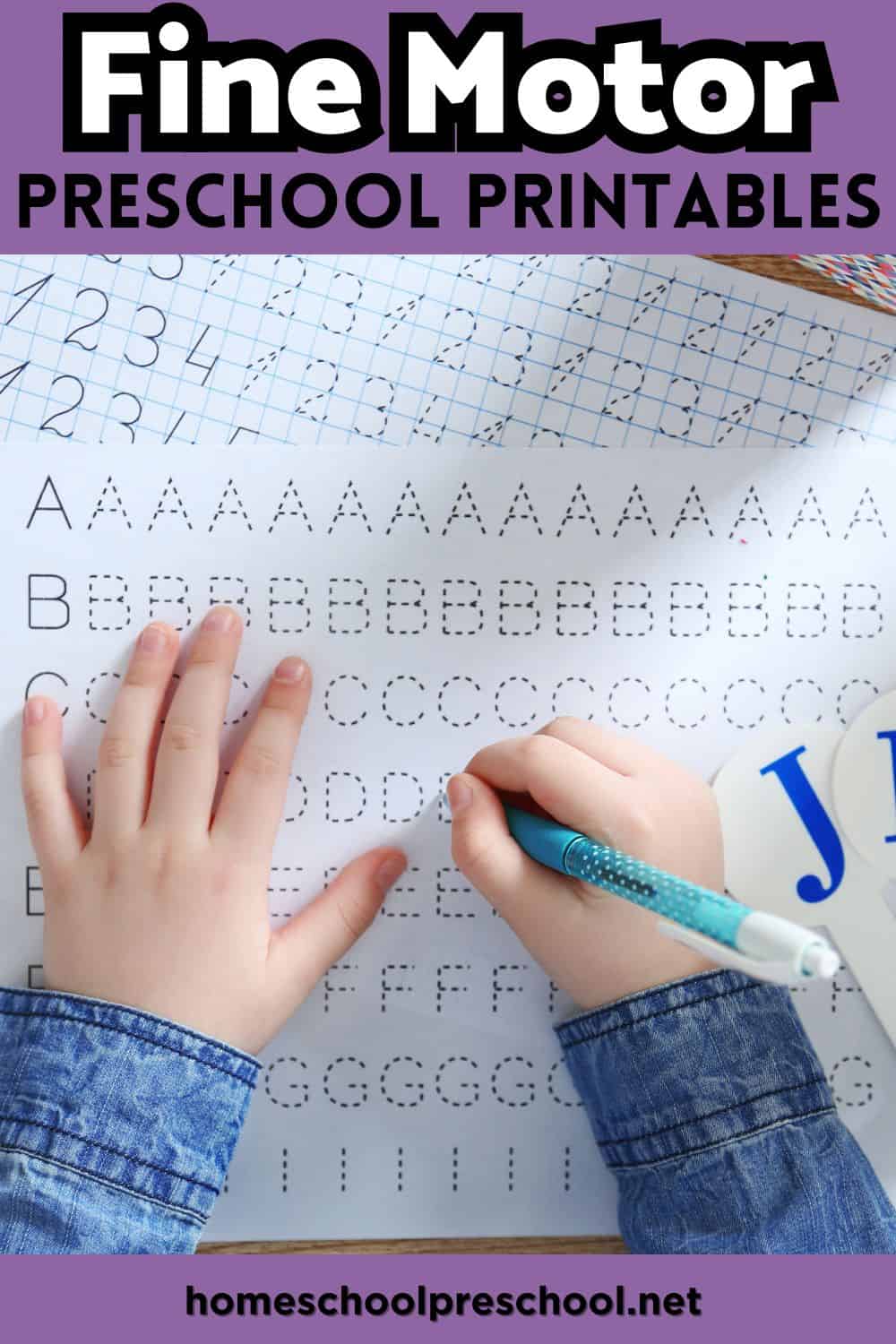 Fine Motor Printables for Preschoolers