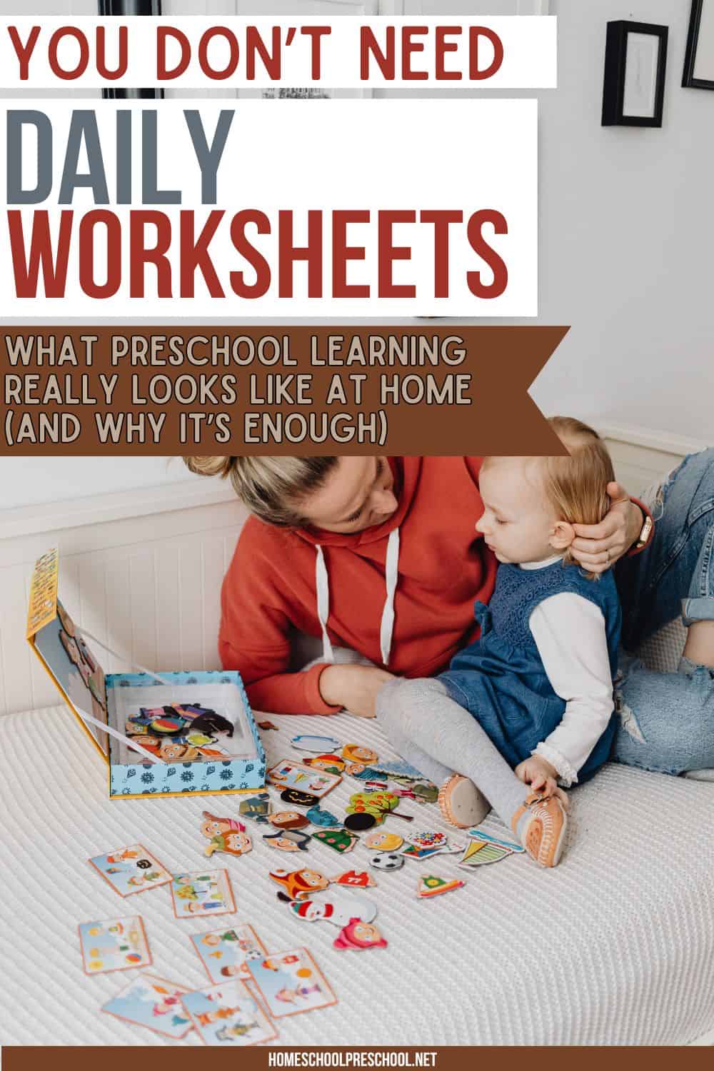 What Does Preschool Learning Look Like at Home? - Homeschool Preschool