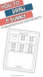 How to Draw a Bunny for Preschoolers (Easy Step-by-Step)