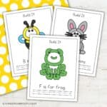 Spring Playdough Mats for Preschool | Free Printables