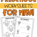 Free May Preschool Printables for Ages 3–5 (Fun & Easy Activities)