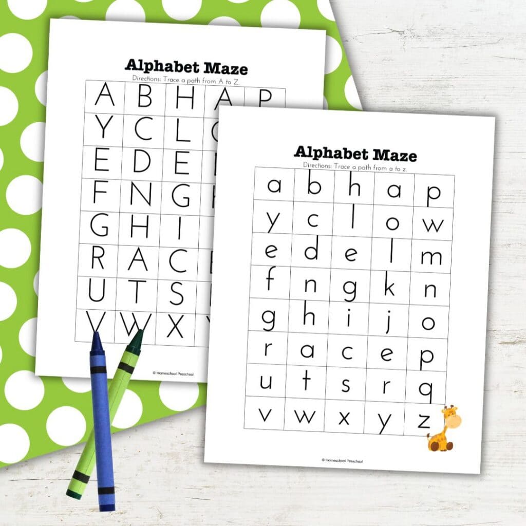 Jungle Animal Preschool Printable Pack for Early Learning
