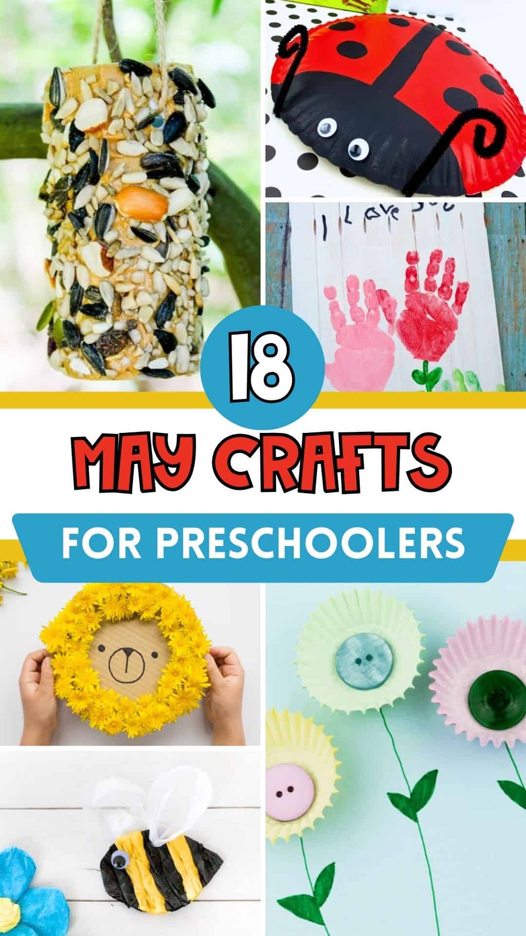 Preschool Crafts for May (Easy Ideas for Ages 3–5)