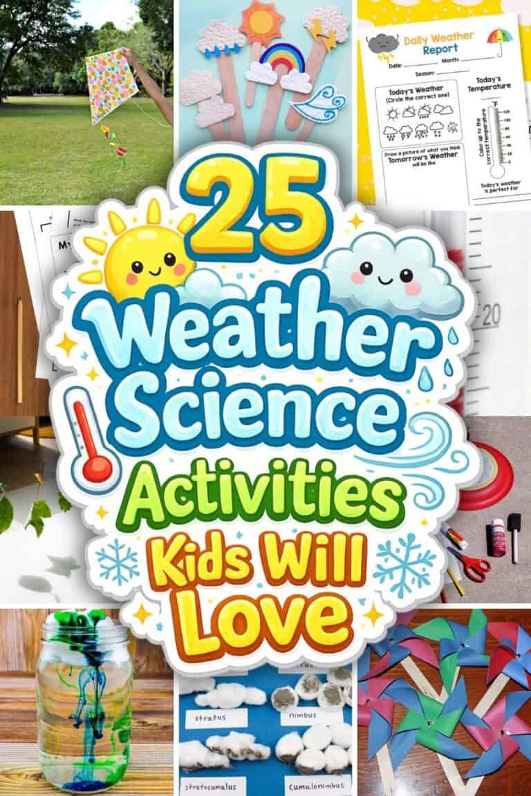25 Weather Science Activities for Kids to Try This Week