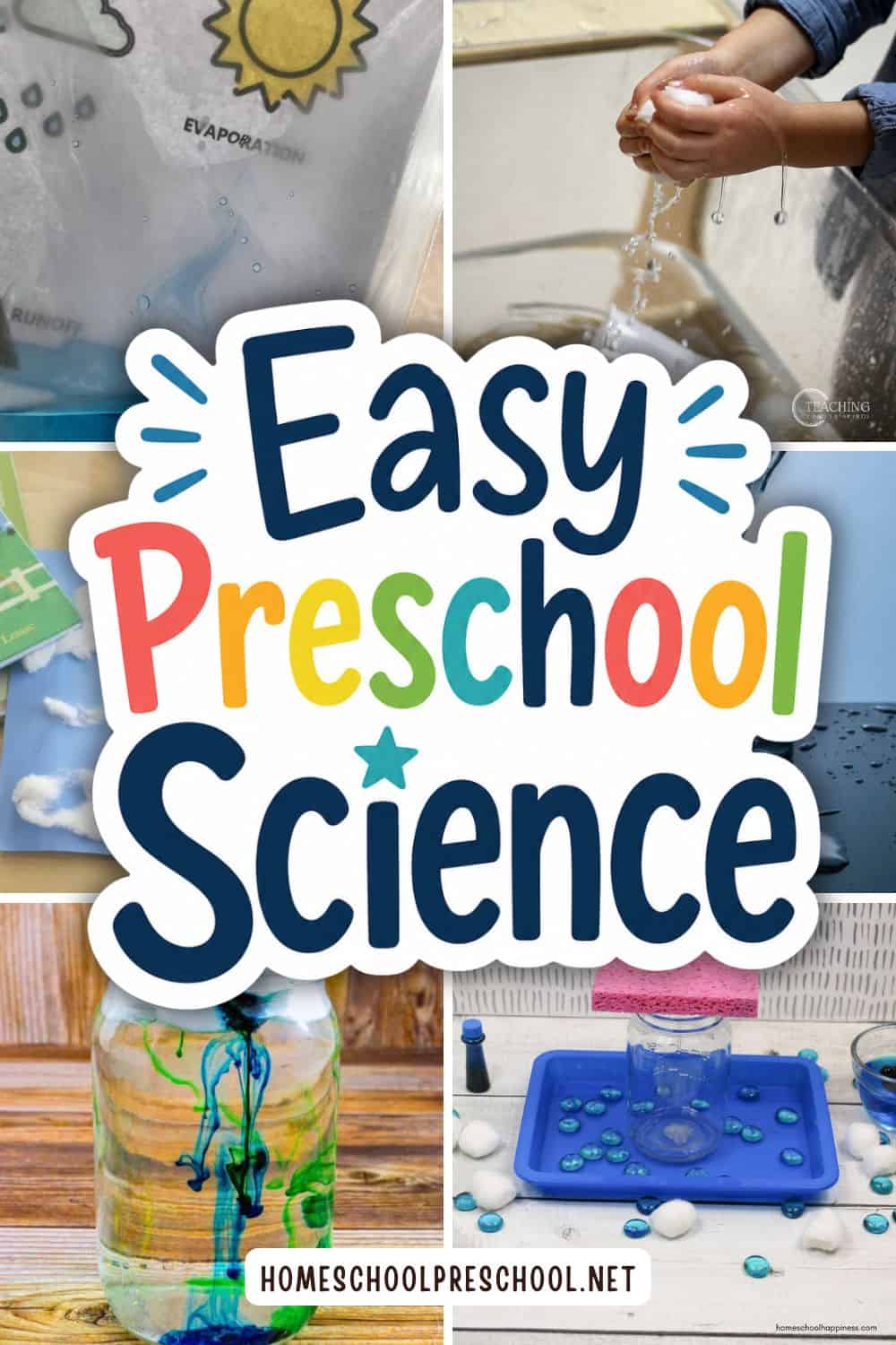 Easy Water Cycle Activities for Preschoolers