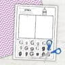 Free Letter G Cut and Paste Worksheets for Preschool