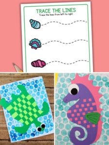 Ocean Fine Motor Activities for Preschoolers (Quiet Time Ideas)