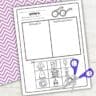 Free Letter G Cut and Paste Worksheets for Preschool