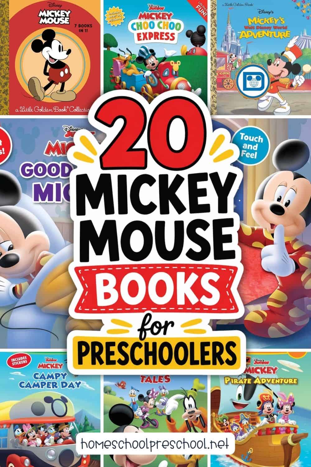 Mickey Mouse Books for Kids: Board Books, Readers & More
