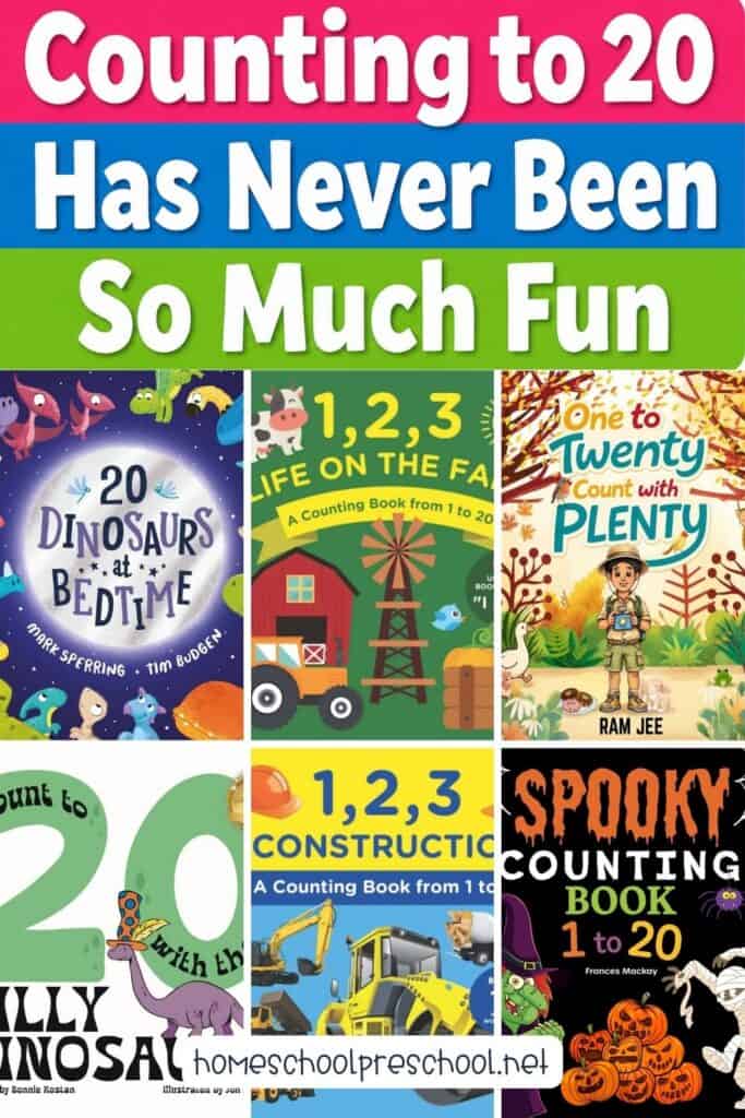Best Books About Counting to 20 for Preschoolers
