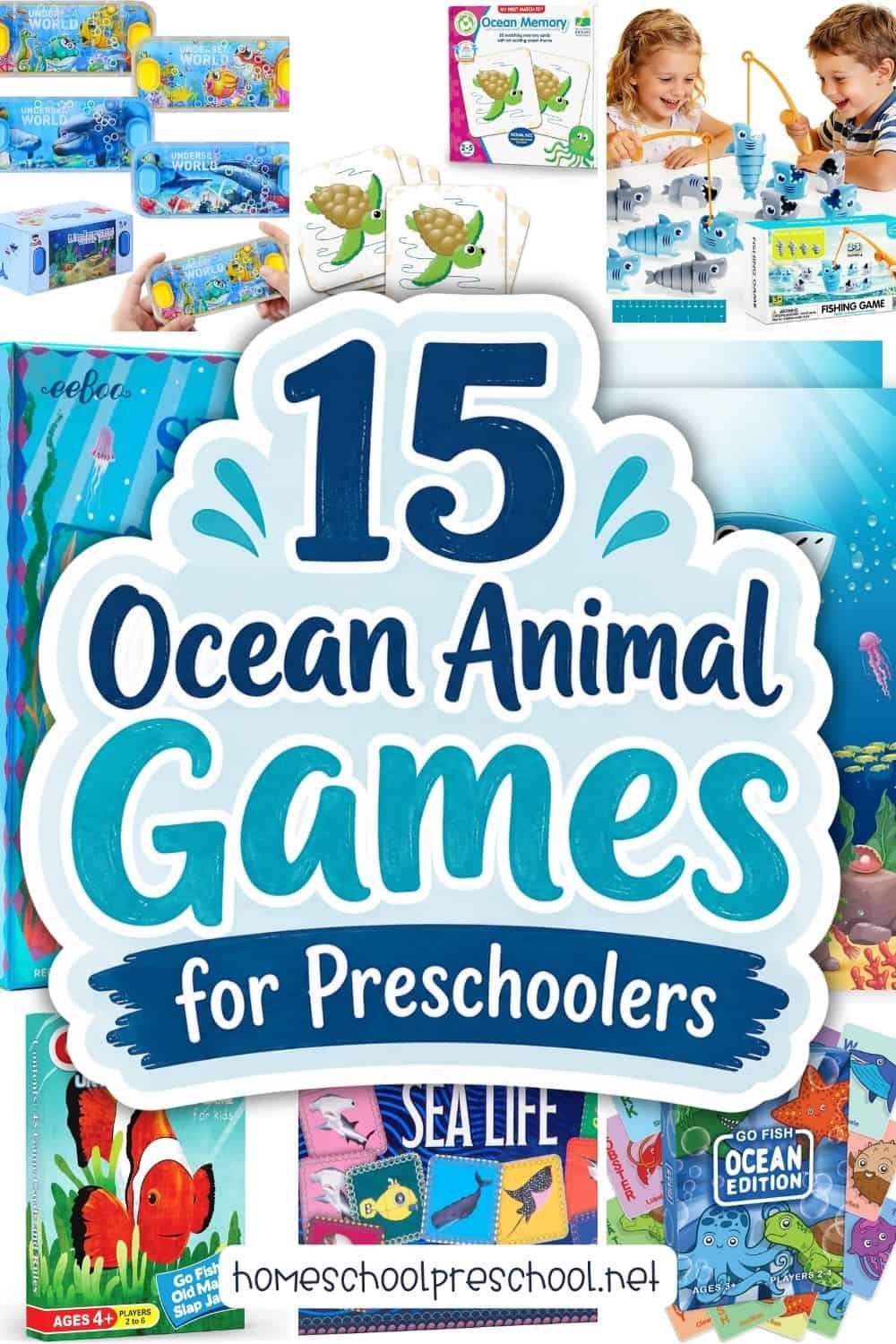 15 Ocean Animals Games Kids Will Actually Play